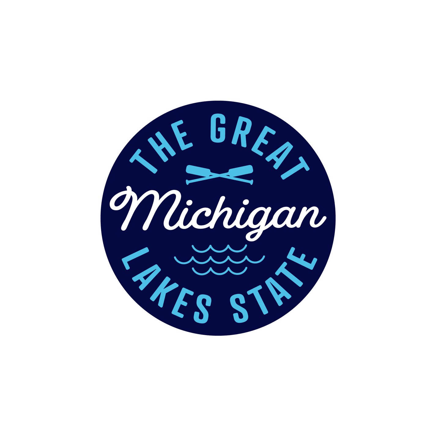 The Great Lakes State Sticker, 3.5 Inch – ONIT INK Co.
